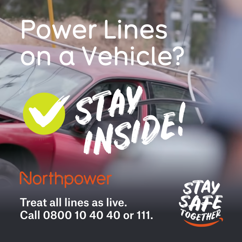 Fallen power lines - Northpower